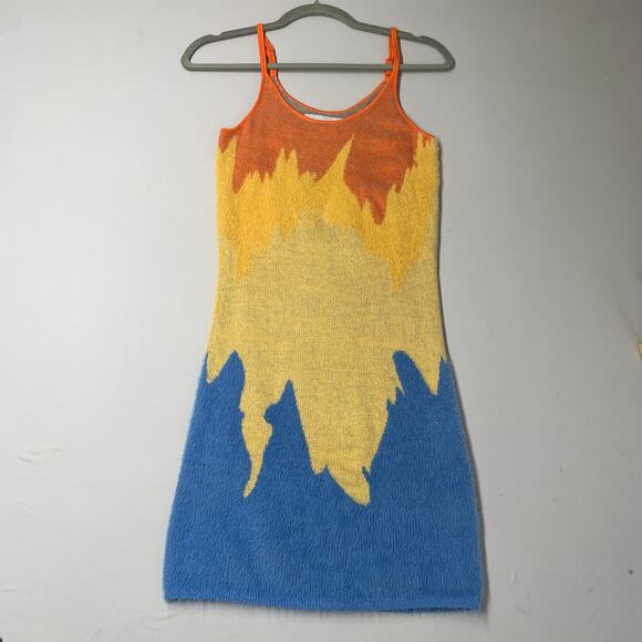 House of Sunny | Dresses | House Of Sunny Women Dress 4 Blue Orange ...